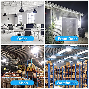 2 Pack 250W Equivalent Led Corn Light Bulb, 3600 Lumen 6000K Daylight 30W LED Corn Lamp, E26/E27 Medium Base for Indoor Garage Factory Warehouse Backyard 85V-265V