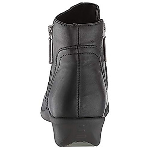 Propét Womens Waverly Zippered Casual Boots Ankle Low Heel 1-2" - Black - Size 8 2E