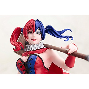 Kotobukiya DC Comics Pretty New 52 Harley Quinn New 52 Ver. 1/7 Scale Painted PVC, 9 inches (DC024)