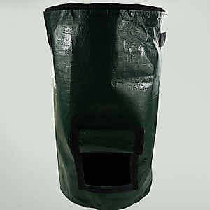 Compost Bin Leaf Trash Bag Large Capacity Waterproof PE Material Organic Compost Bag Extra-Large Heavy-Duty Garbage Can Garden Supplies Leaf Composting Bag