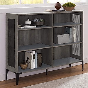 HooTown Shelf Liner Kitchen Cabinet Drawer Mats 17.5 Inch Wide x 6.5 Feet Long, Non Skid EVA Plastic Washable Oil Proof Pad for RV Drawer, Dish Plate Slippery Protection, Gray