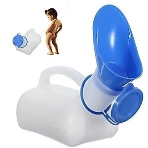 EatingBiting 1000ml Portable Plastic Male Female man women Baby Kids Urinal Mobile Toilet Potty Urinal for Car Travel Camping training Urinal Toilet Unisex Potty Pee