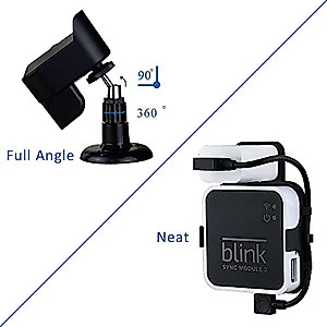 All New Blink Outdoor Camera Mount Bracket,5 Pack Full Weather Proof Housing/Mount with Blink Sync Module Outlet Mount for Blink Outdoor Cameras Security System(Blink Camera not Included)