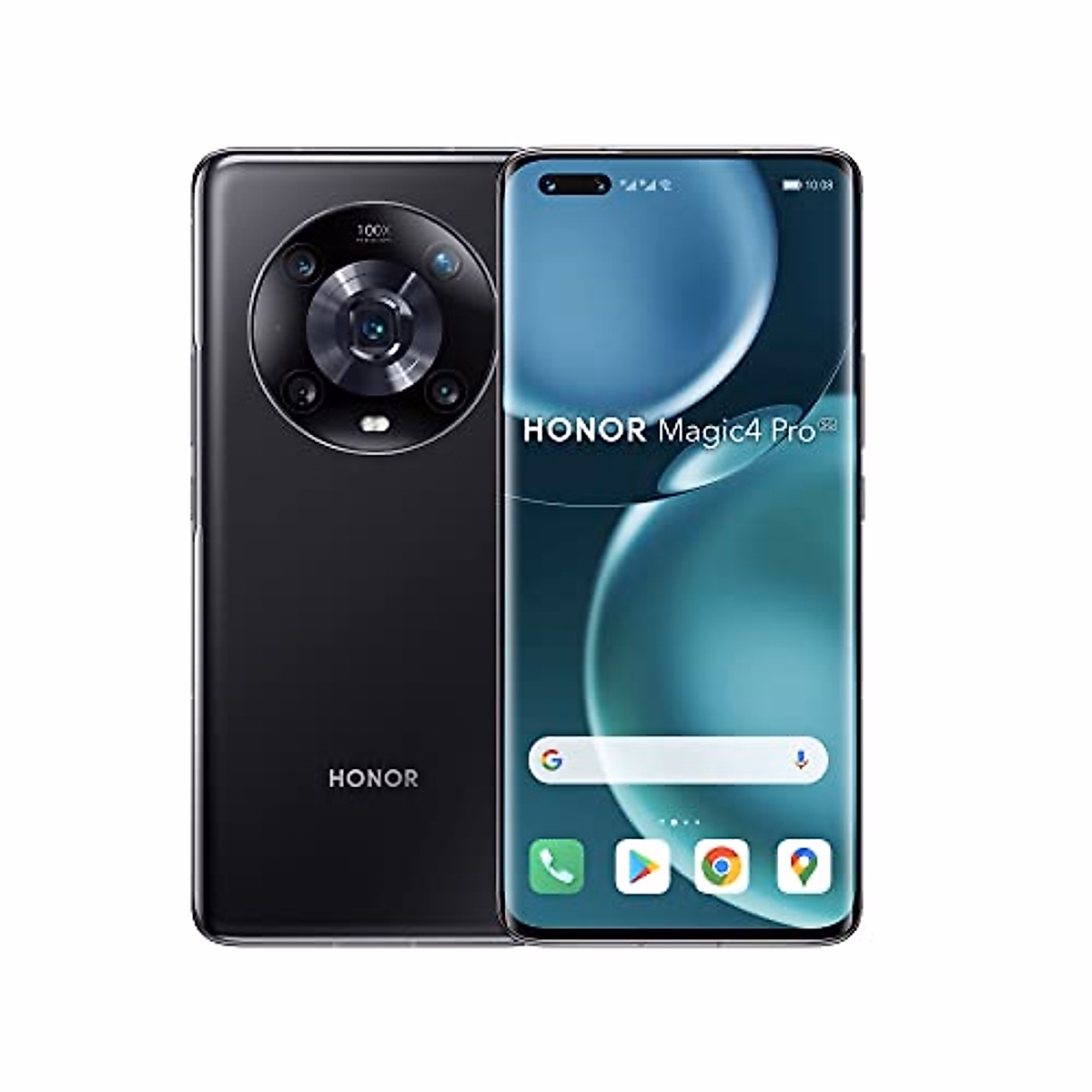 Honor Magic4 Pro Dual-SIM 256GB ROM + 8GB RAM (GSM | CDMA) Factory Unlocked 5G Smartphone (Black) - International Version