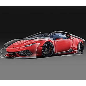 VViViD Clear Paint Protection Bulk Vinyl Wrap Film 4 Inches x 120 Inches Including 3M Squeegee and Black Felt Applicator