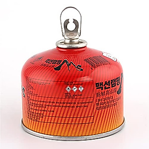 Campingmoon Camping Butane Canister Recycling Tool, Hole Punch, Gas Remover, Can be Hung on The Keychain