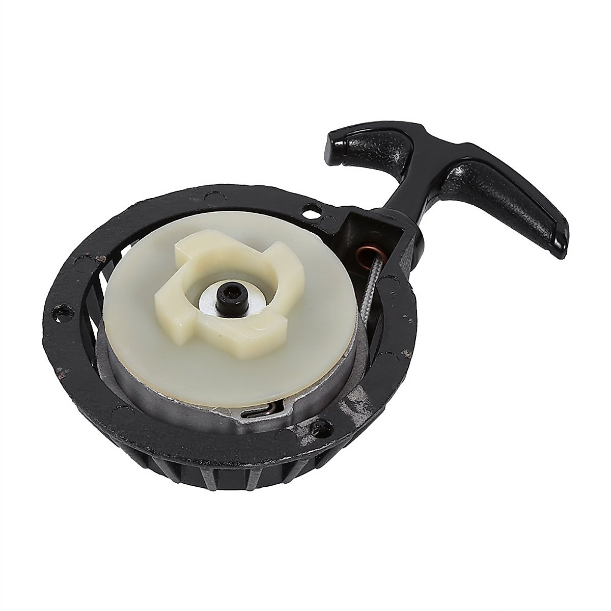 Pull Start Recoil Starter Mini Pocket Pull Start Assembly Manual Pull Start Mototec 50cc Pull Start Fit for 49CC 50cc Pocket Bike Dirt Bike Motorcycle ATV Moto Quad