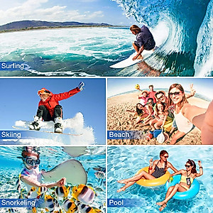 ProCase Swim Buoy Backpack Bundle with 2 Pack JOTO Universal Waterproof Pouch