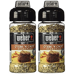 Weber Steak 'N Chop Seasoning, 3.00 Ounces, Pack of 2