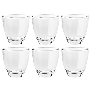 Barski - European Glass - Double Old Fashioned Tumbler - Uniquely Designed - Set of 6-12 oz. - Made in Europe