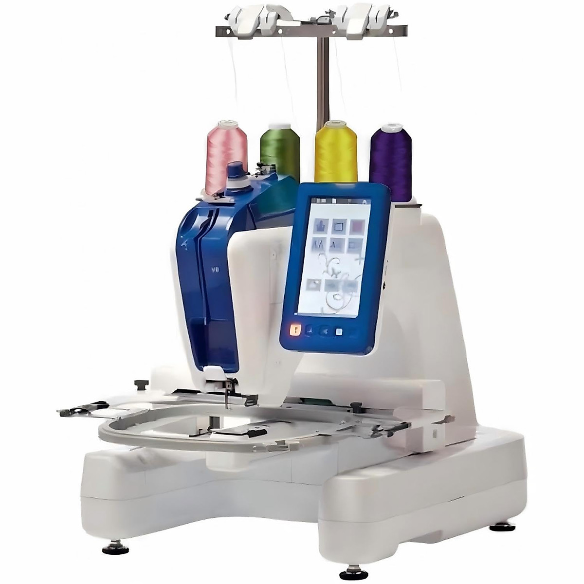 Simthread Embroidery Thread 5500 Yards Black 900, 40wt 100% Polyester for Brother, Babylock, Janome, Singer, Pfaff, Husqvarna, Bernina Machine