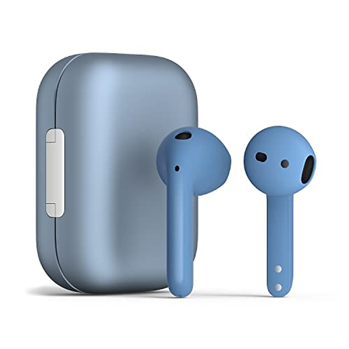 STUDIO NOD Earbuds, FREENOD True Wireless Earbuds for iPhone, Earbud in-Ear Headphones - Studionod Pure Bass Sound, Bluetooth, Wireless Calls, Music, Background Noise Cancellation During Calls, Blue