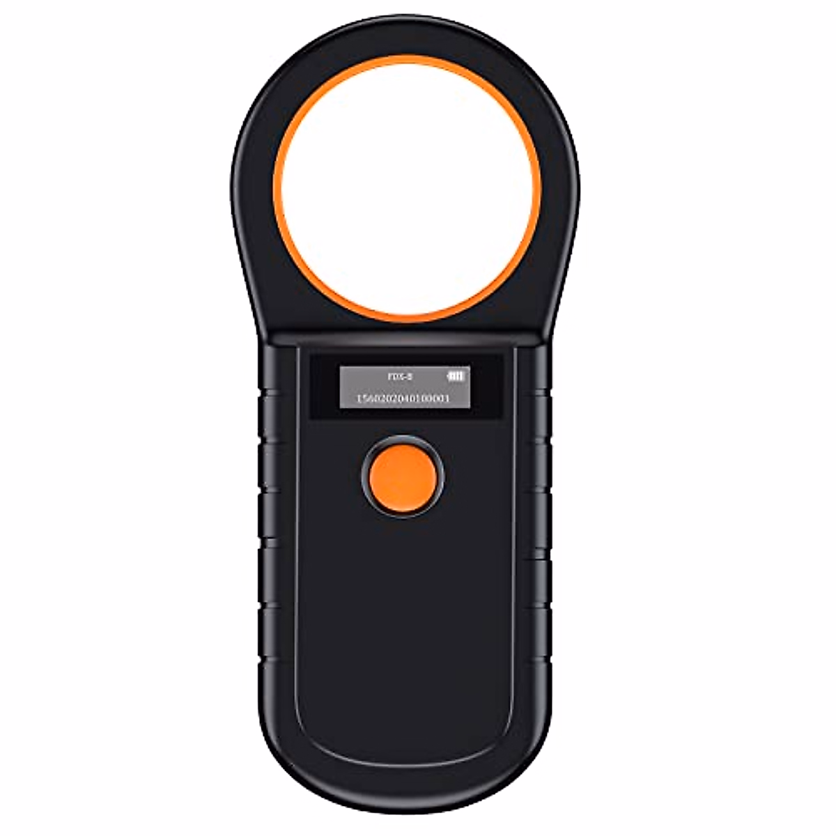Alacrity Microchip Scanner Animal Chip ID Reader Scanner Bluetooth Pet Wireless RFID EMID Animal ID Tag Handheld Scanner Animal Tag Reader EMID FDX-B(ISO11784/11785) and ID64 RFID
