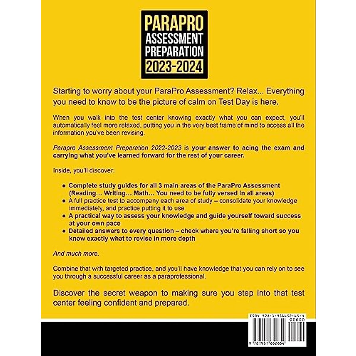 ParaPro Assessment Preparation 2023-2024: Study Guide with 300 Practice Questions and Answers for the ETS Praxis Test (Paraprofessional Exam Prep)