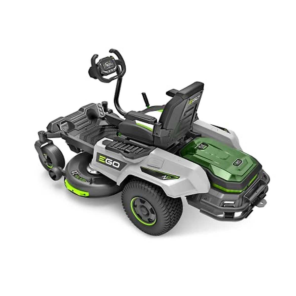 EGO POWER+ ZT4205S 42-Inch 56-Volt Lithium-ion Cordless Zero Turn Radius Mower with e-Steer™ Technology with (4) 12.0Ah Batteries and Charger Included