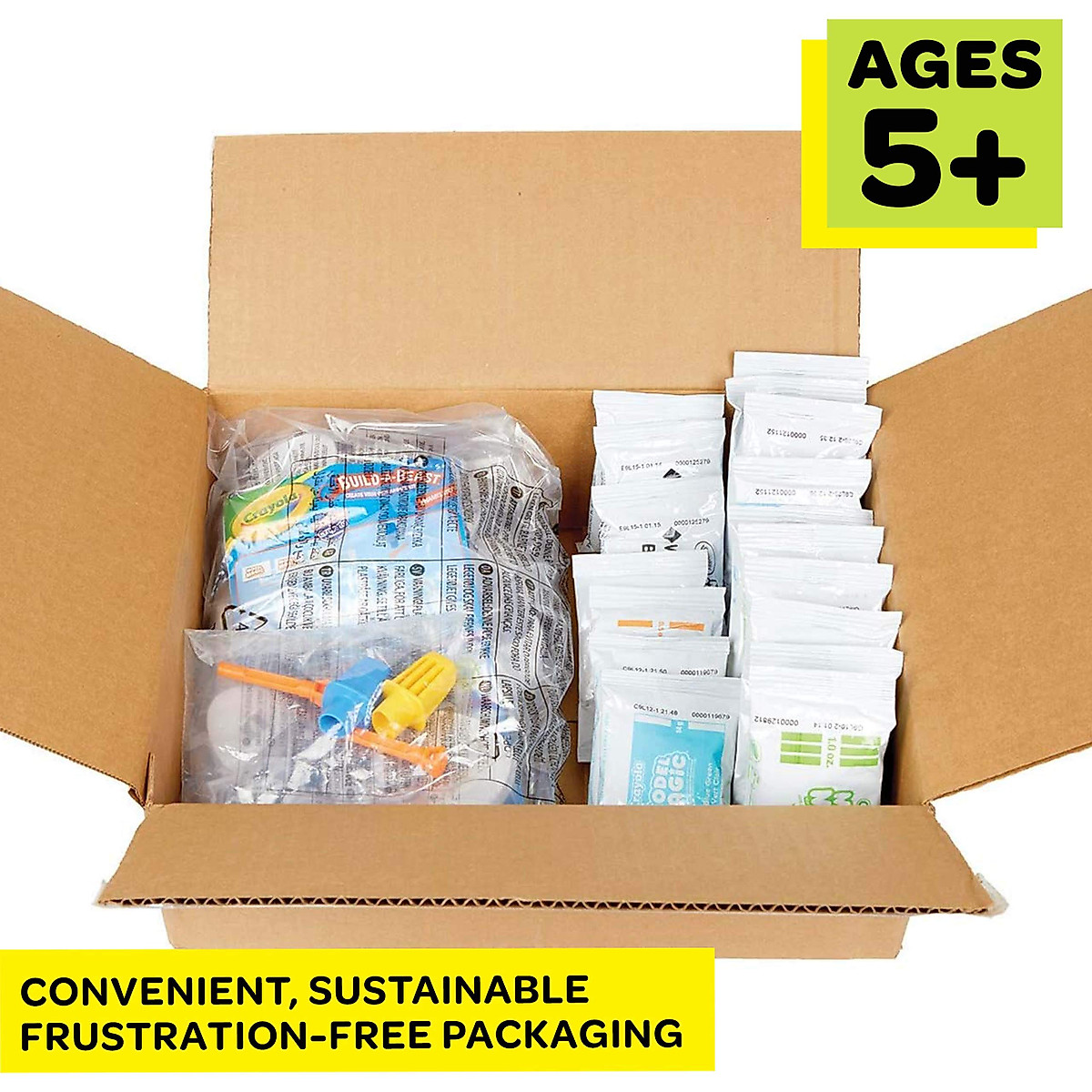 Crayola Build A Beast Bundle, Model Magic Craft Kit, Gift for Kids, 5, 6, 7, 8 [Amazon Exclusive]