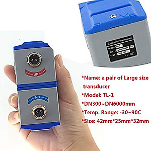 HFBTE TUF-2000B DN25~6000mm Ultrasonic Flow Meter Flowmeter with TS-2 TM-1 TL-1 3 Size Transducer