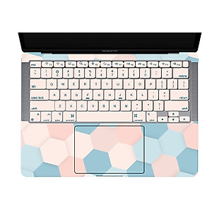 Nekoty Textured Laptop Skins for MacBooks Pro 16" 14" 13" Air 13" 2019-2022 - Honeycomb