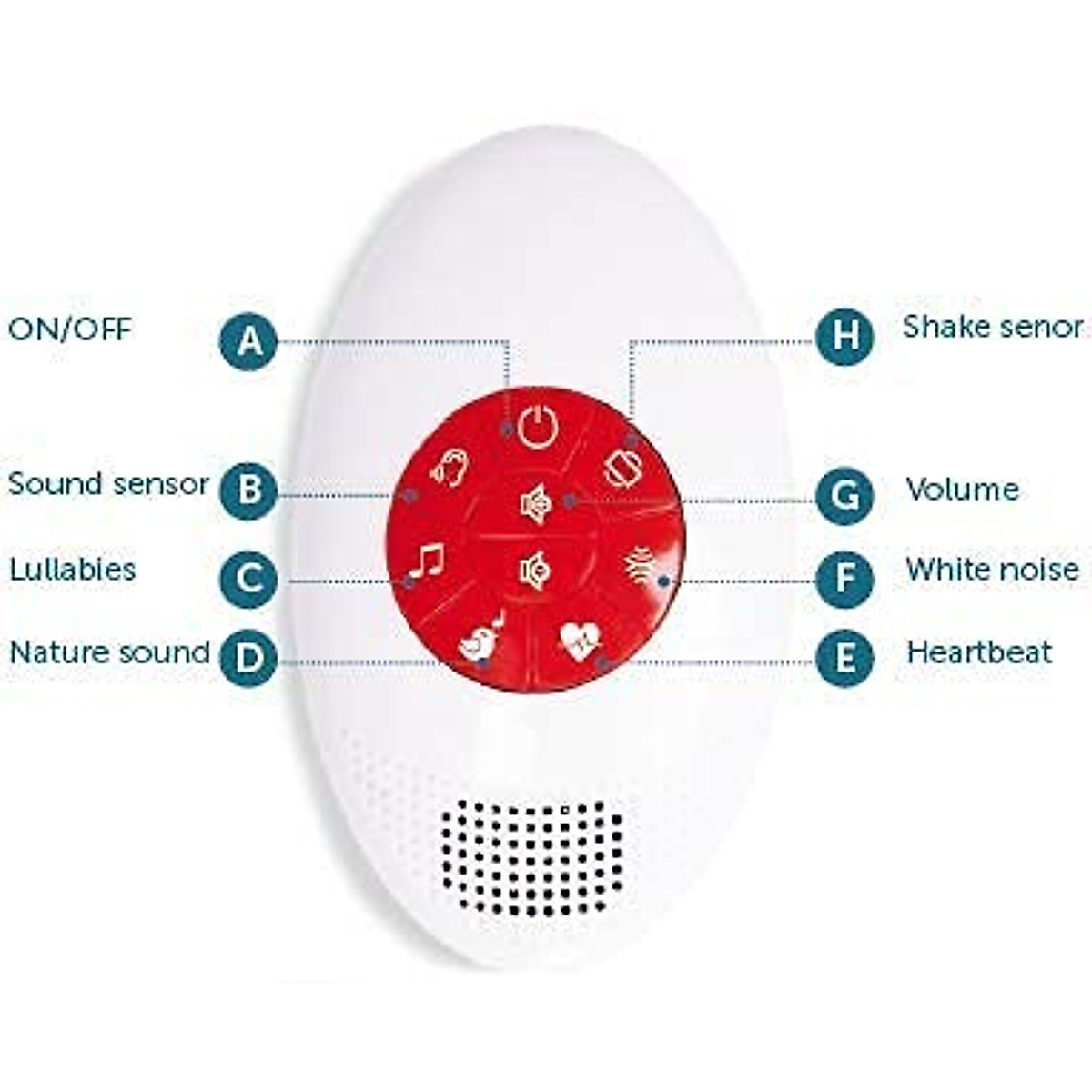 Security Baby Blanket - Plush Lovey Snuggler with Soothing Music & Sounds, Cry Sensor, Super Soft Sensory Blanket, Machine Washable, Baby Gift for Unisex Infants - Robin The Raccoon by Zazu Kids