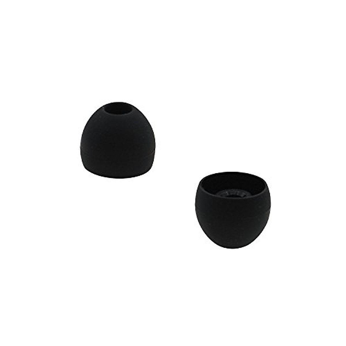 ALXCD Ear Gel for LG Tone Active+ HBS-A100 Stereo Headset, S/M/L 3 Sizes 6 Pairs Soft Silicone Replacement Earbud Tip, Fit for LG HBSA100 HBS-A100 LG Tone Active+ [6 Pair](Black)