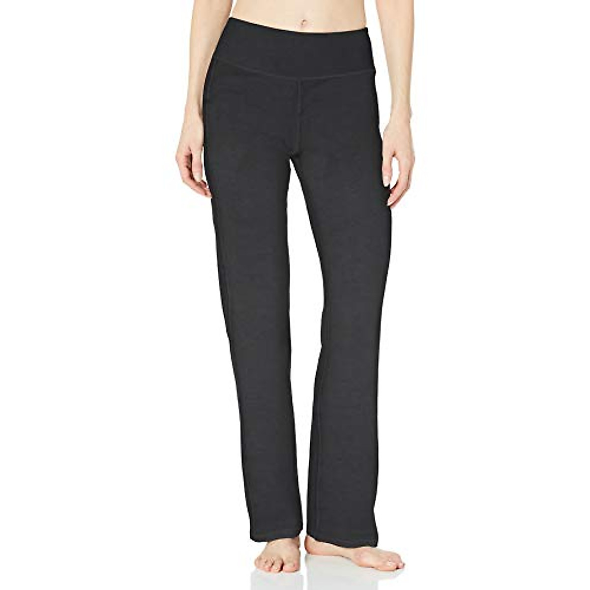 C9 Champion womens Curvy Fit Yoga Pants, Ebony - Regular Length, Medium US