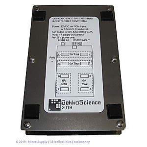 BitcoinMerch.com - Gekkoscience 8 Port USB Hub 2.0 for Compac F Bitcoin Miner