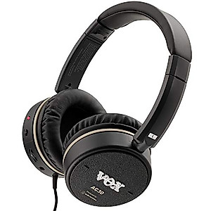VOX VGH-AC30 Headphone with Built-in Guitar Amplifier, Direct Plug in Guitar, Perfect for Personal Practice, Battery Operated, Classic Vintage Sound