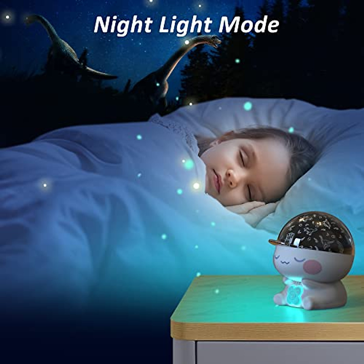Dinosaur Night Light Projector for Kids.Baby Dino Projector Night Lights for Kids Bedroom.Dinosaur Toys for Kids 5-7 3-5 2-4 Year Old Boys Girls,Christmas Birthday Gifts.Kids Room Dinosaur Decoration