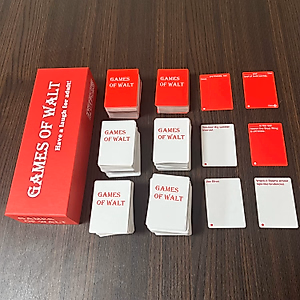 Badzjokes Cards Games of Walt Edition - Have a Laugh for Adult! New Party Game for Friends.