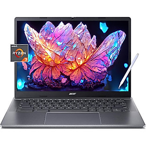 Acer Chromebook317 Laptop 17.3 Touchscreen, Intel Pentium Silver N6000, Backlight Keyboard, Wi-Fi 6, USB Type-C, 10 Hours Battery Life, FullHD IPS Display (8GB LPDDR4X RAM | 64GB eMMC+32G SD Card)
