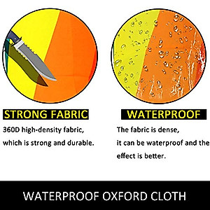 Happybuy Inflatable Rainbow Arch 26ftx10ft with 110W Blower for Advertising Party Celebration Garden