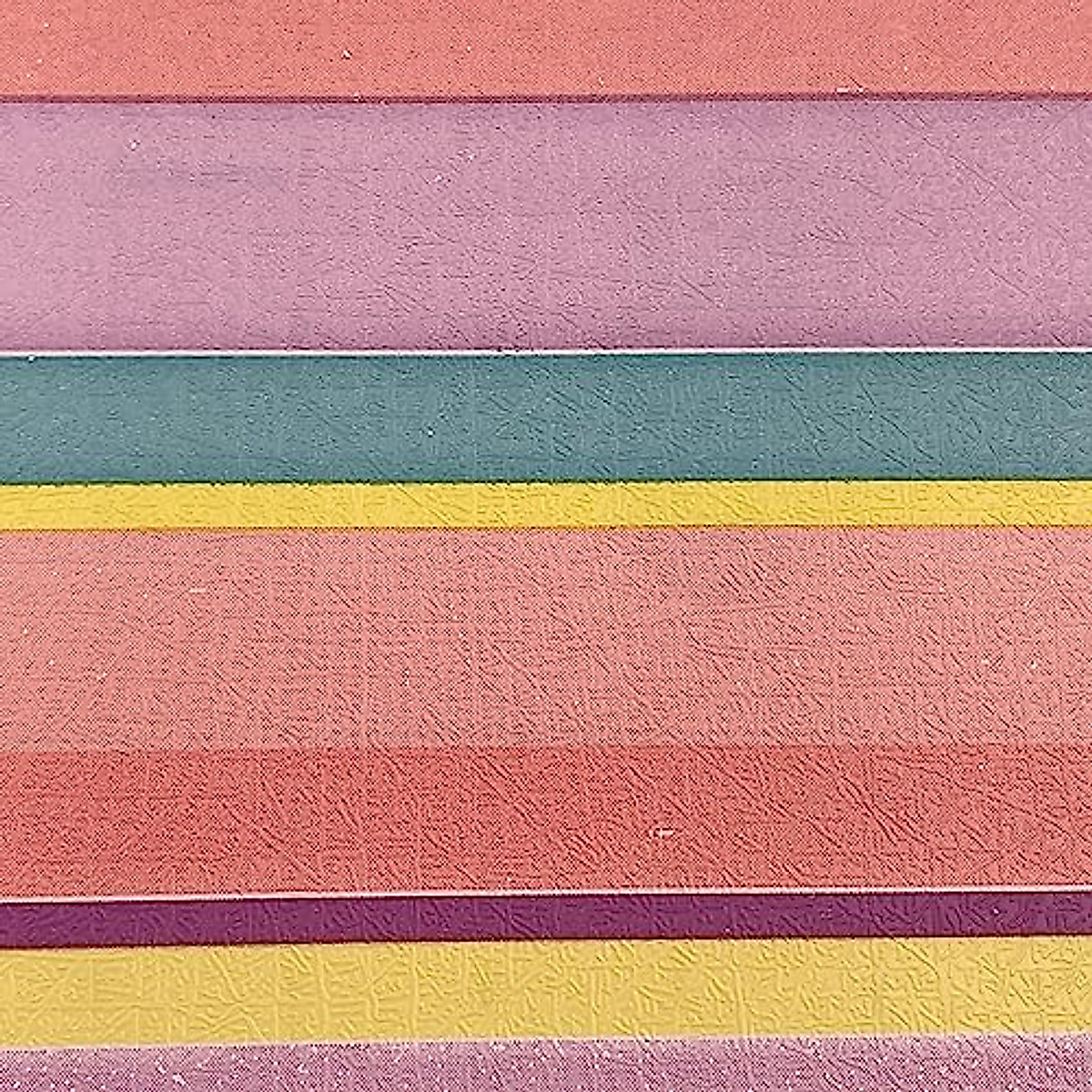 SimpleLife4U Colorful Mediterranean Striped Furniture Paper Self-Adhesive Shelf Drawer Liner 17.7 Inch by 9.8 Feet