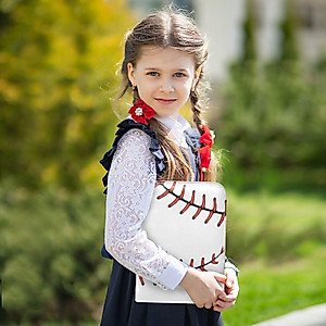 Baseball Softball Laces Card Binder 400 Pockets Trading Card Storage Binder Album with Sleeves Zipper Card Collection Holder Folder for Girls Boys