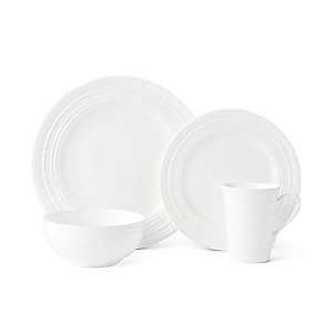 Mikasa Ciara 16-Piece Bone China Dinnerware Set, Service for 4 -