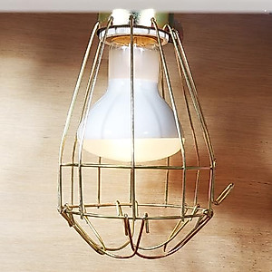 balacoo Ceramic Heat Emitter Bulb Guard Anti Scalding Reptile Heat Lamp Cover Reptile Heat Lamp Mesh Cover