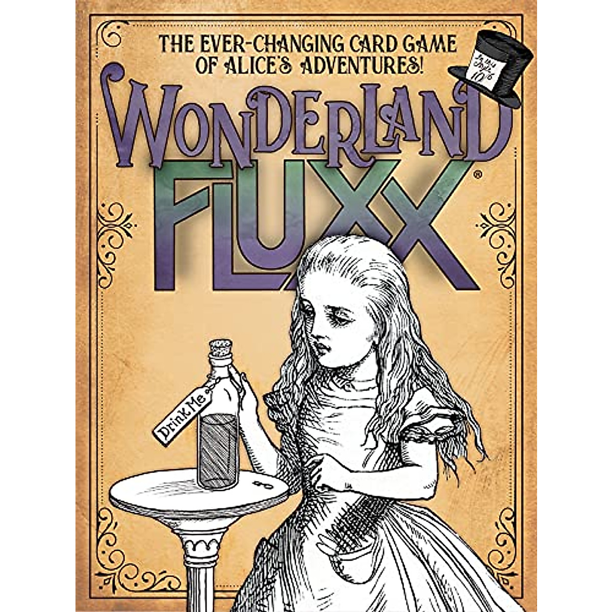Wonderland Fluxx Card Game - Topsy-Turvy Wonderland Adventure