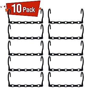 Pretigo Magic Hangers Space Saving Hangers 10 Pack Closet Space Saver Hanger Organizer Multi Hangers Space Saving