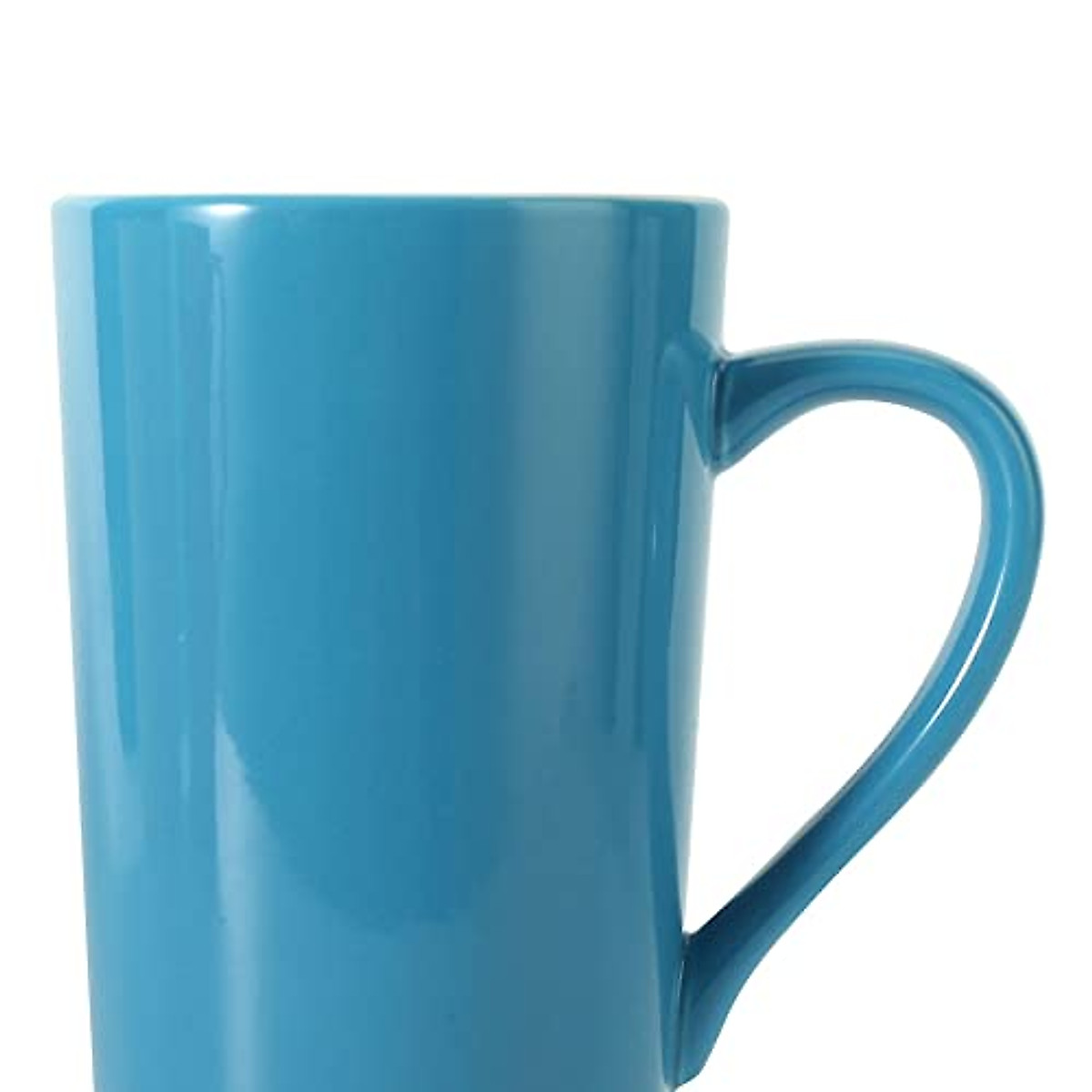 HAPPY KIT Tall coffee mug, Anti-Skid Bottom Large coffee Mugs with Set of 6,18 Ounce Ceramic Mugs for Coffee, Tea, Cocoa,coffee cups ceramic,tea cup