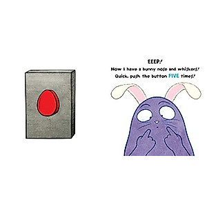 Don't Push the Button! An Easter Surprise: (Easter Board Book, Interactive Books For Toddlers, Childrens Easter Books Ages 1-3)