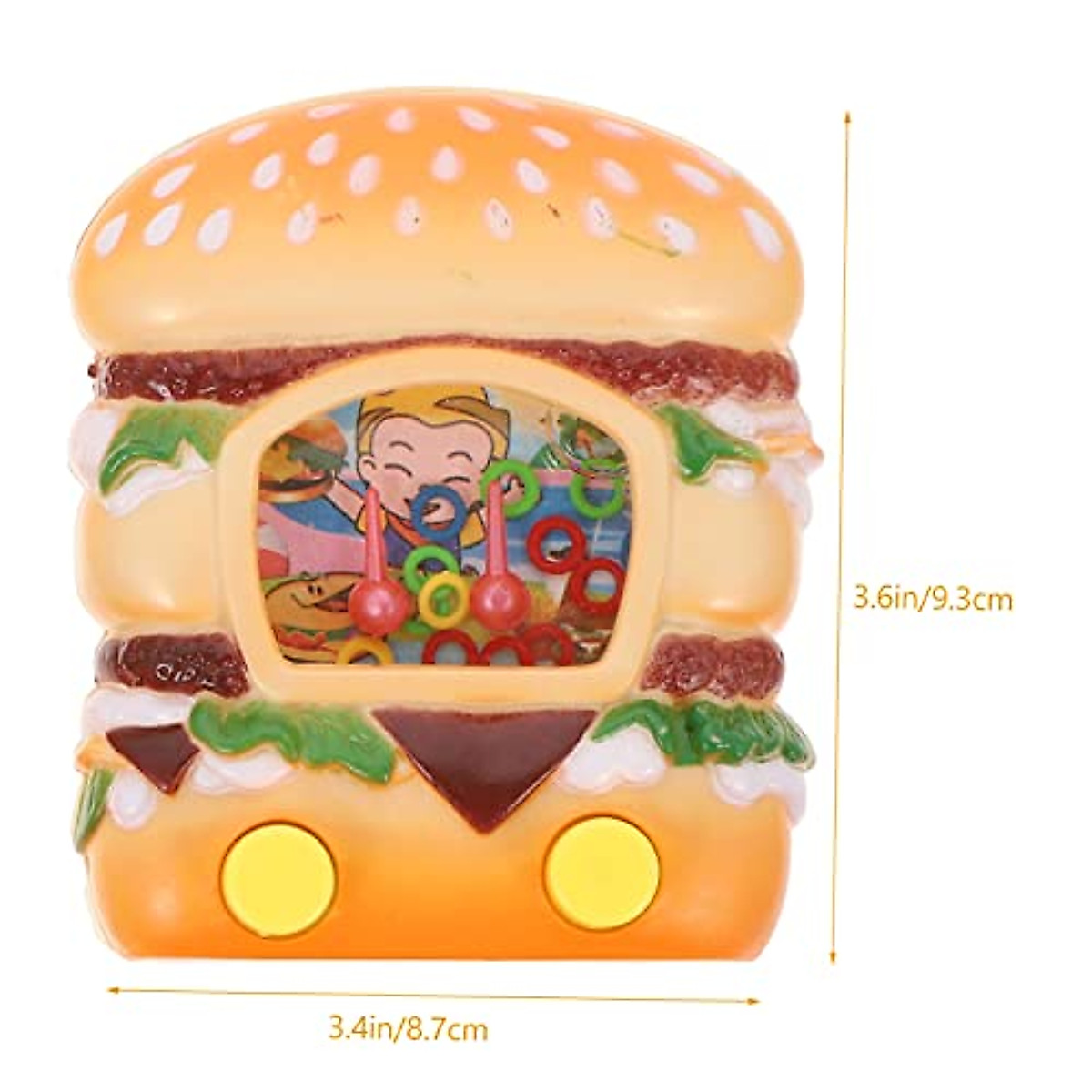 Alasum Beach Toys 16 pcs Toss Gifts Machine Games Underwater Color Handheld Children Retro Year Fun Shape Pastime Plaything Rings Game Sensory Aquatic for and Water New Puzzle Robot Toys