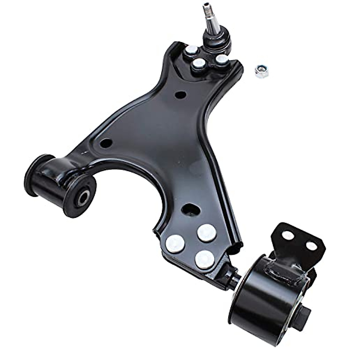 Detroit Axle - Front 6pc Suspension Kit for 2008-2017 Buick Enclave Chevy Traverse 2007-2016 Acadia Saturn Outlook 2 Lower Control Arms with Ball Joints 2 Sway Bars 2 Outer Tie Rods Replacement