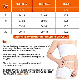 Postpartum Belly Band,C Section Belly Binder Wrap,Abdominal Binder Post Surgery Girdle,Tummy Tuck Postpartum Essentials Waist Trainer Nude