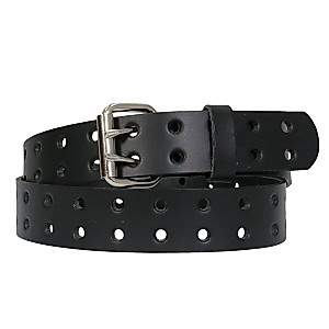 Hot Leathers BLA1125 Heavy Leather Double Hole Belt - 46