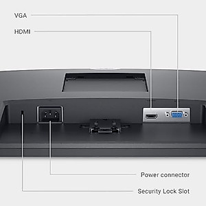 Dell SE2722H Monitor - 27-inch Full HD (1920 x 1080) 60Hz 8ms Display, HDMI/VGA Connectivity, AMD FreeSync Technology, Tilt Adjustability - Black