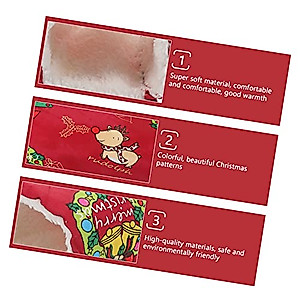 BCOATH 1pc Christmas Living Squirrel Animal Rabbit Nest Cage Tunnels Chinchillas Mice Habitats Plush Comfortable for Parrots Hut Pet Dwarf Exploration Hedgehogs Interesting Tunnel