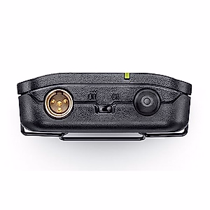 Shure BLX14/B98 Wireless Microphone System for Brass, Woodwinds, Percussion - 14-Hour Battery Life, 300 ft Range | Includes Clip-on Instrument Mic, Single Channel Receiver | H9 Band (BLX14/B98-H9)