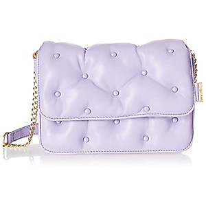 Betsey Johnson Tuft Love Crossbody, Lavender