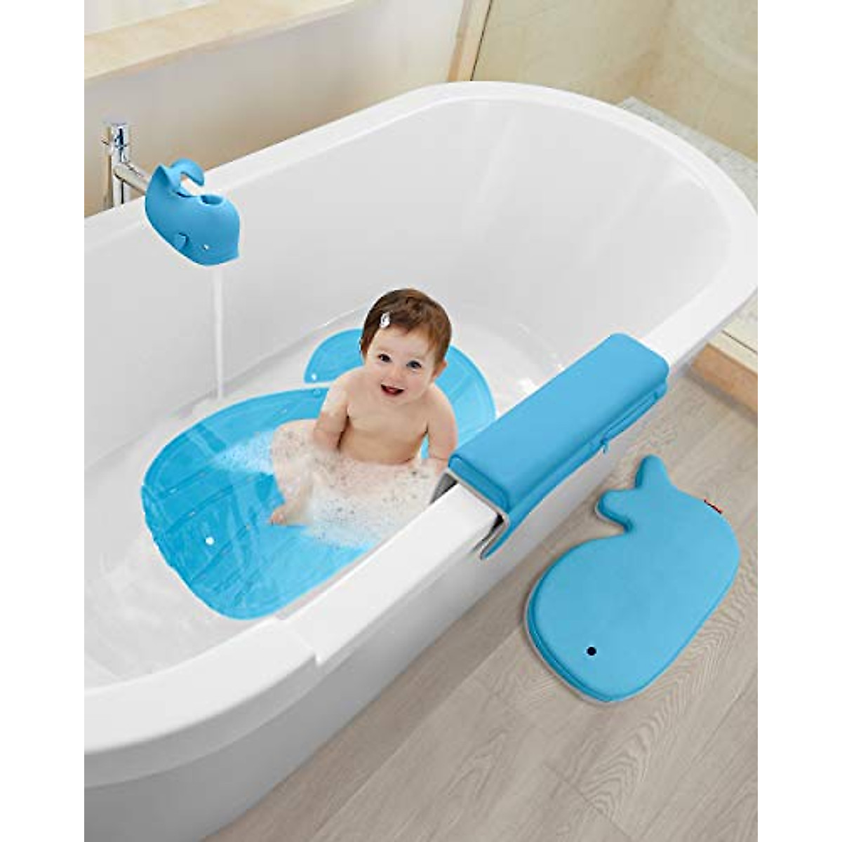 Skip Hop Moby Bath Kneeler, Blue