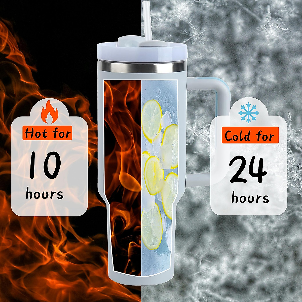 CHONG SHENG 40OZ Travel Tumbler Gifts for Mom Christmas, Mother's Day, Mom Birthday Gifts from Daughter Son, Best Mom Ever Coffee Mug