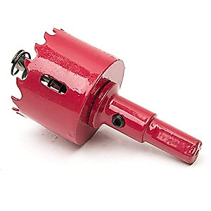 M42 HSS Hole Saw Set, Ankoow 9Pcs 16-38mm Heavy Duty Hole Saw Tooth Cutting Opener Drill Bit for Wood Aluminum Iron Sheet Pipe Plastic